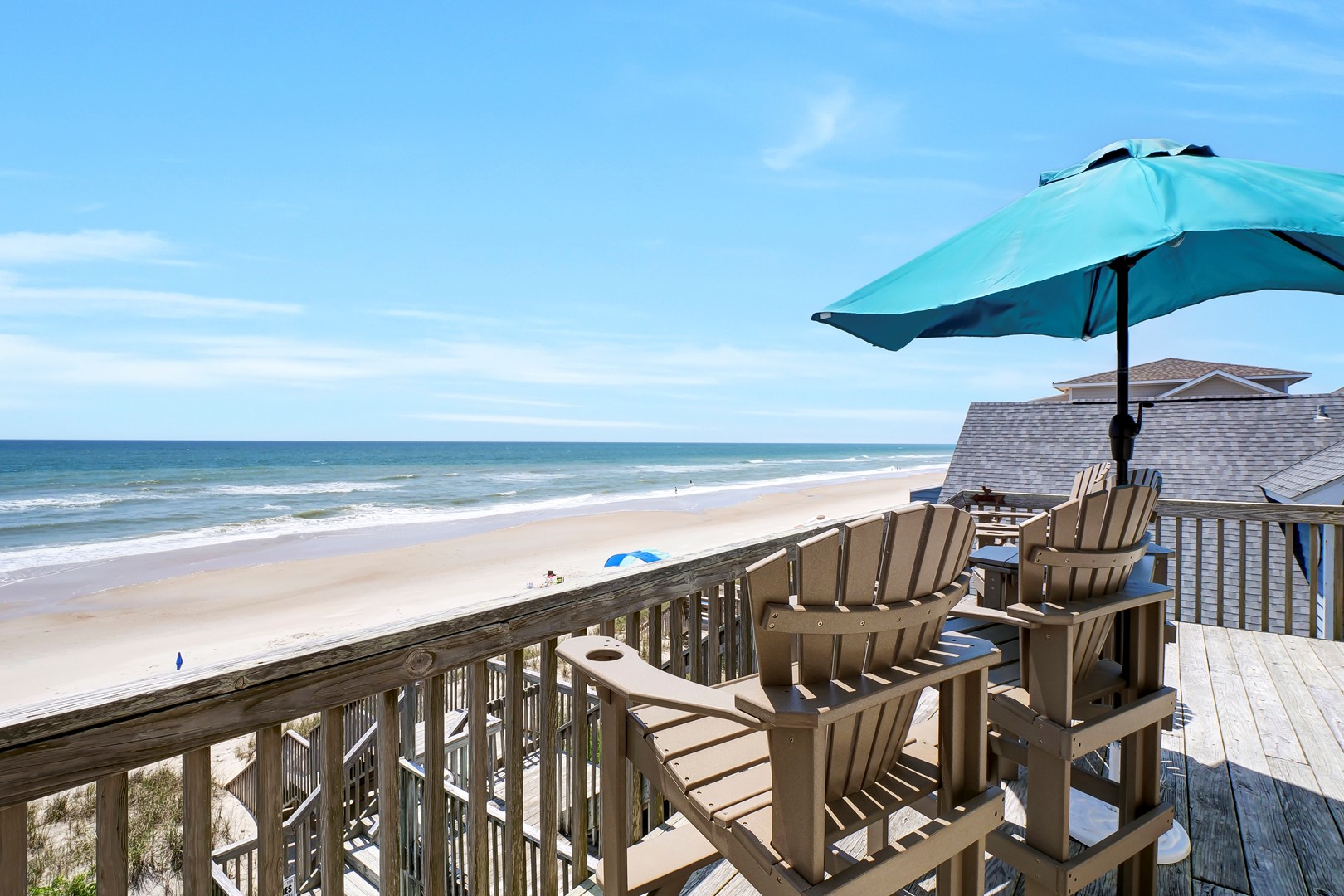 Expansive Ocean Views And Coastal Charm - Luxurious Beachfront Escape - North Topsail Beach, NC