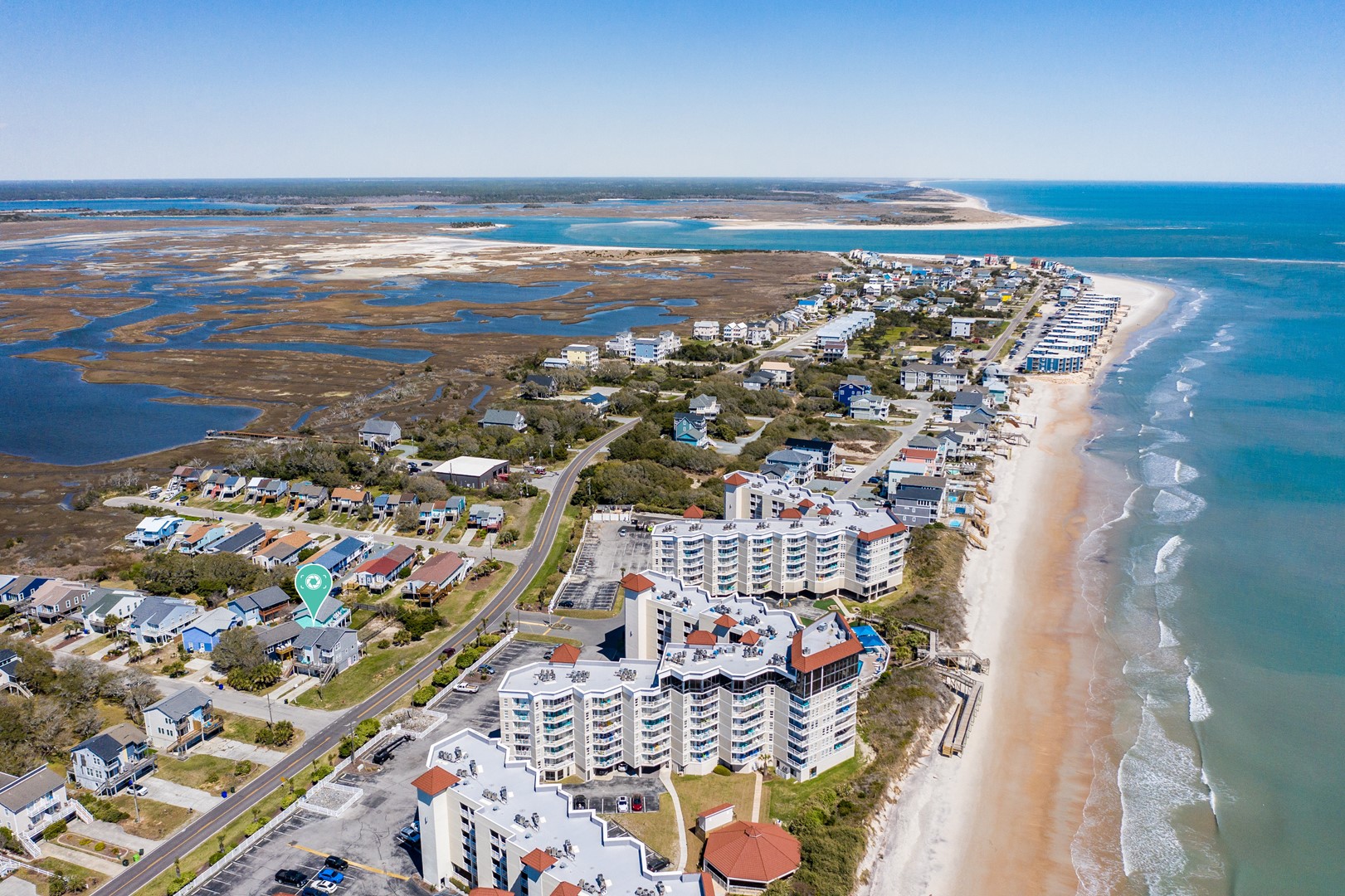 Ocean View Deck And Fenced Yard - Charming Coastal Getaway - North Topsail Beach, NC
